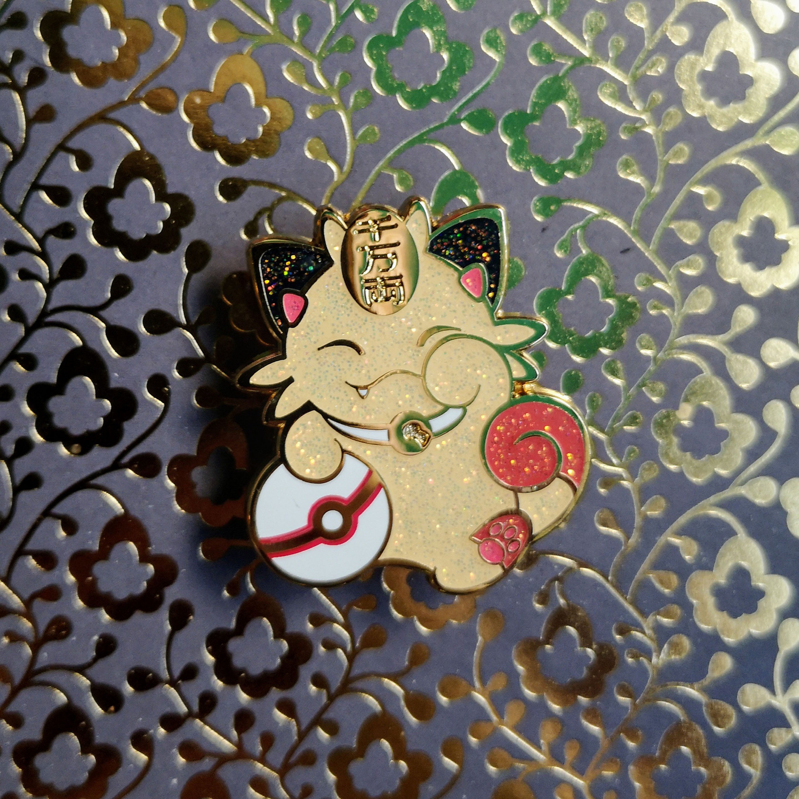 Maneki Meowth Shiny – Akadya Art